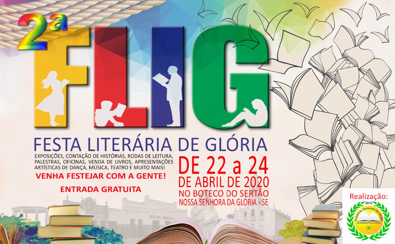2ª FLIG - Festa Literária de Glória :: Academia Gloriense de Letras